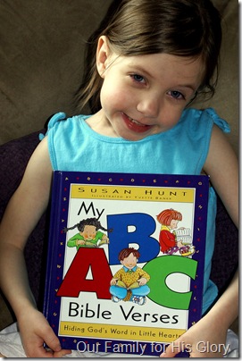My ABC Bible Verses – Family for His Glory